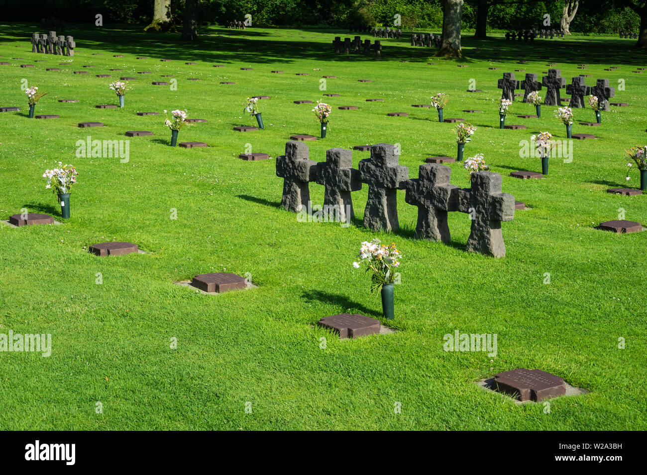 Crosses German Graves Stock Photos & Crosses German Graves Stock Images ...