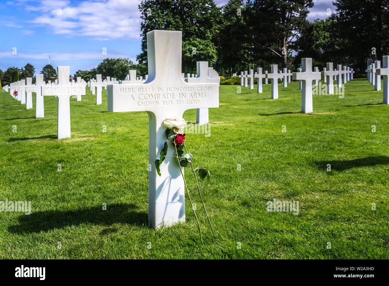Veteran Cemetery Normandy Photos: Normandy Ceremonies Honor D Day