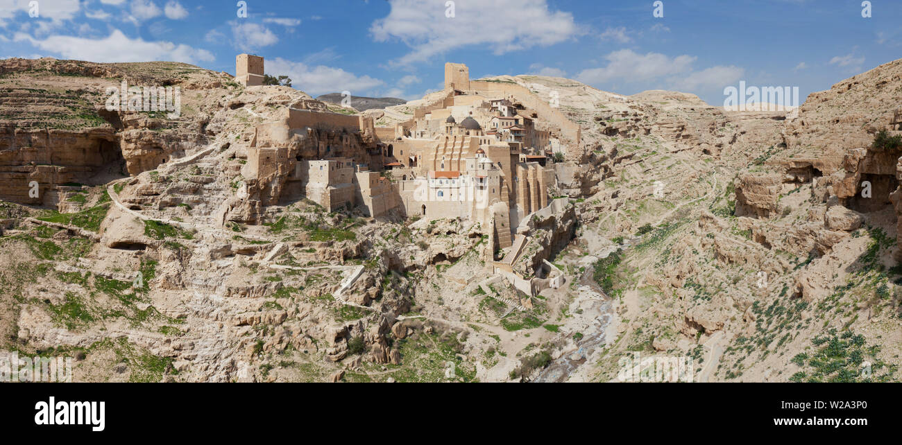 The holy lavra of saint sabbas hi-res stock photography and images - Alamy