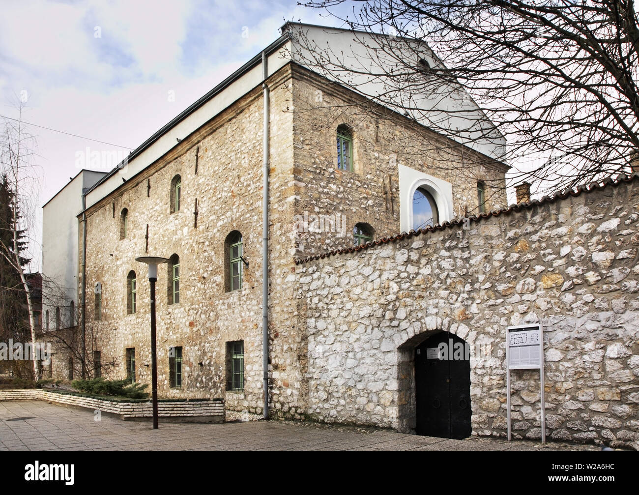 Old synagogue in Sarajevo. Bosnia and Herzegovina Stock Photo - Alamy