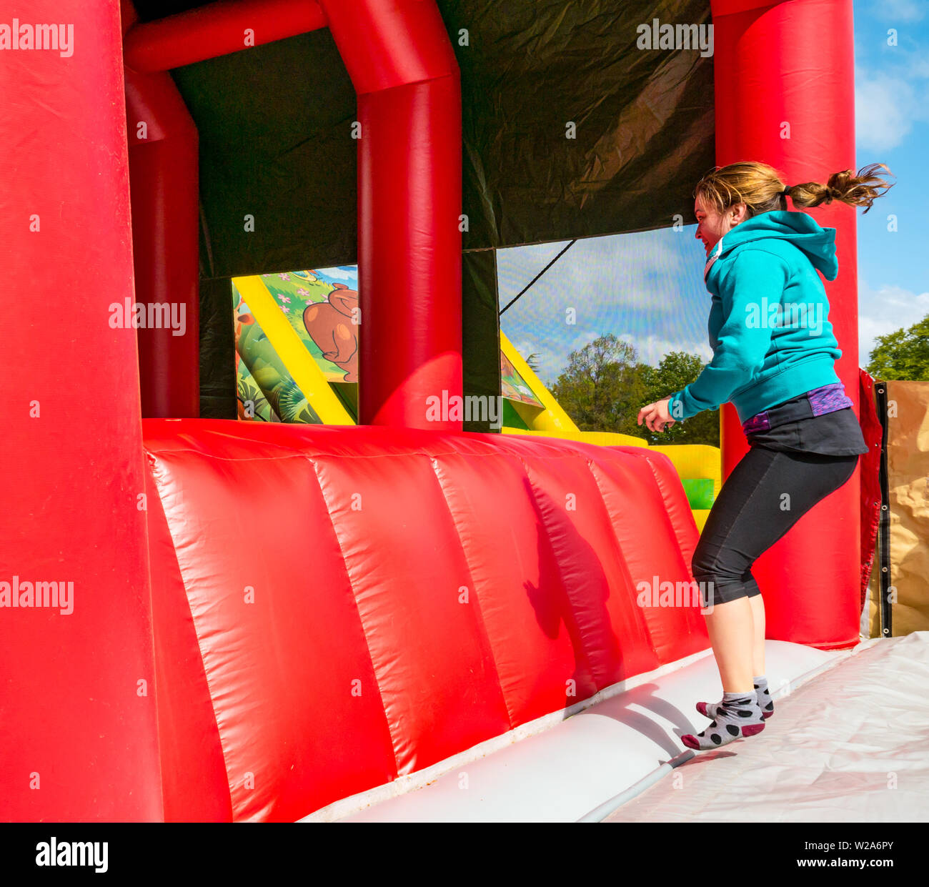 Labyrinth Challenge, Dalkeith Country Park, Midlothian, Scotland, UK ...