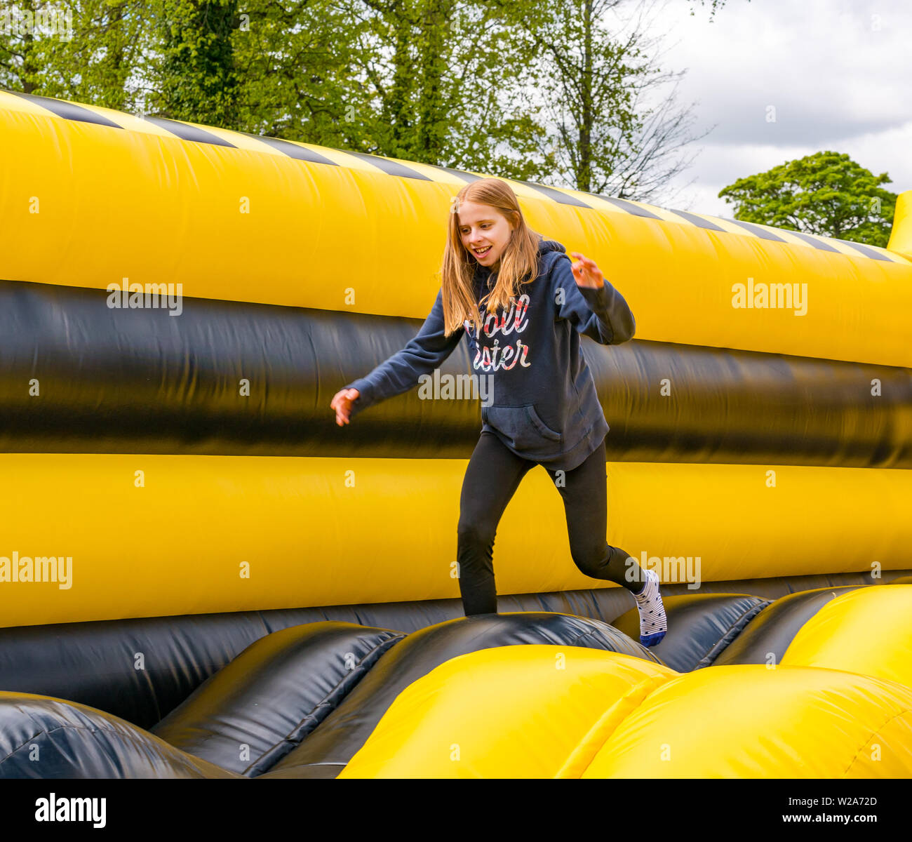 Labyrinth Challenge, Dalkeith Country Park, Midlothian, Scotland, UK ...