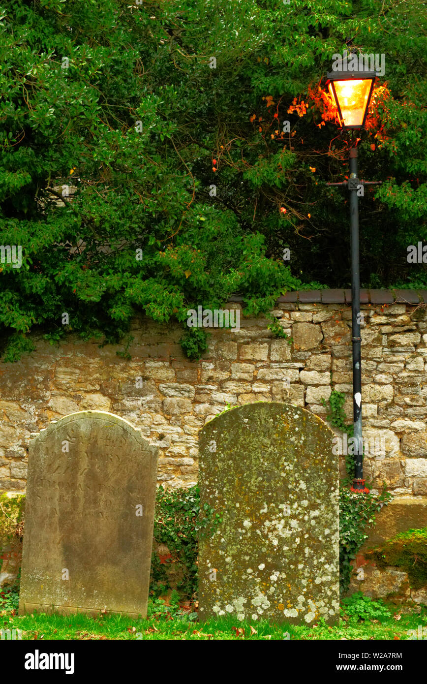 Lampost on church hi-res stock photography and images - Alamy