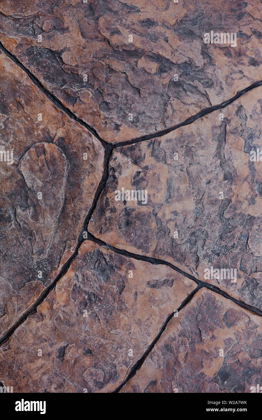 Texture and pattern of stone tile floor Stock Photo - Alamy