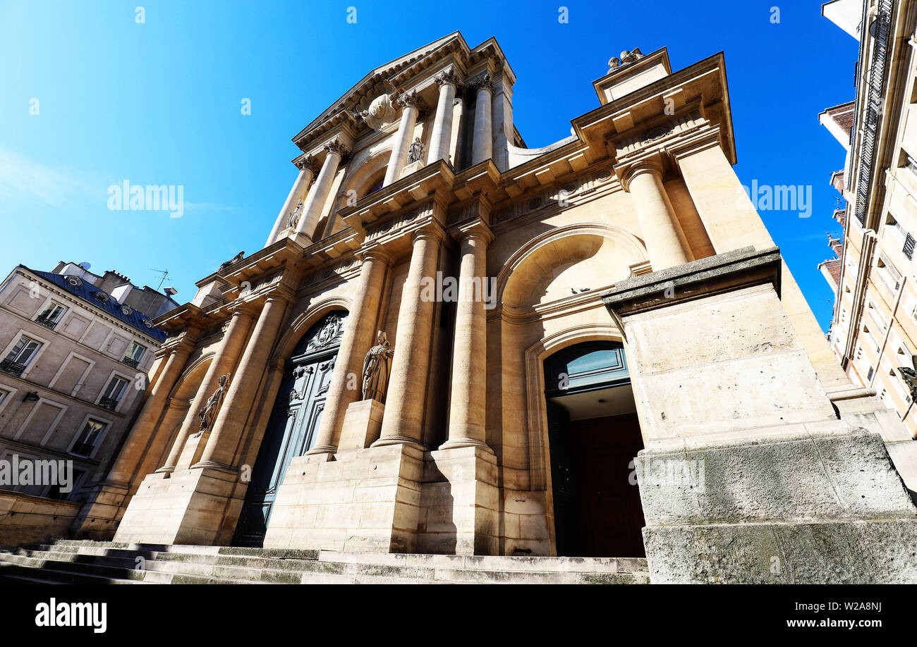 Church of Saint-Roch - a late Baroque church in Paris, dedicated to ...