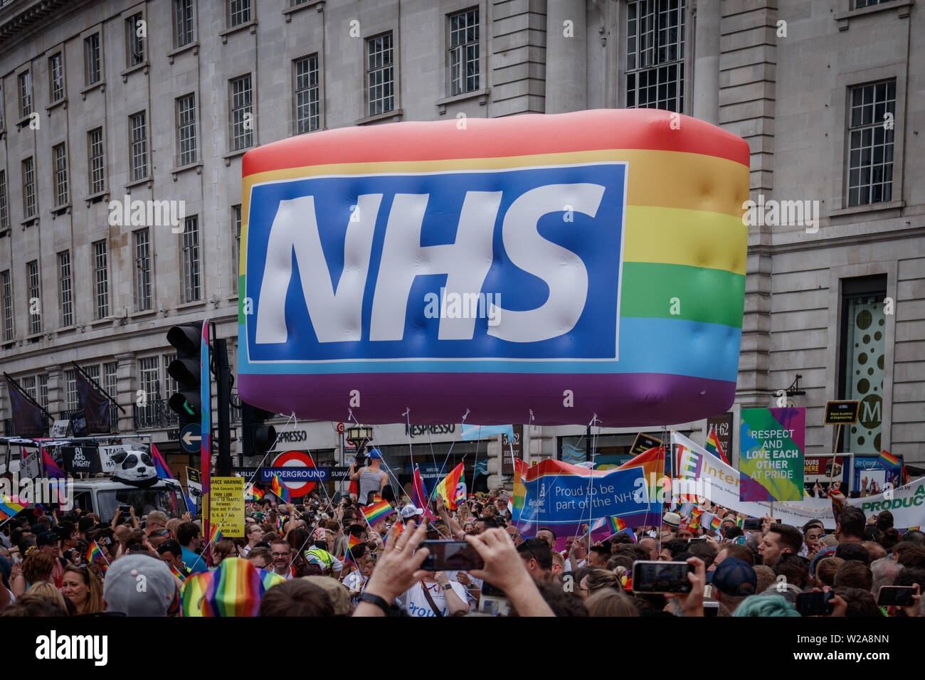 July 6, 2019 - London, England, United Kingdom - NHS seen during the ...