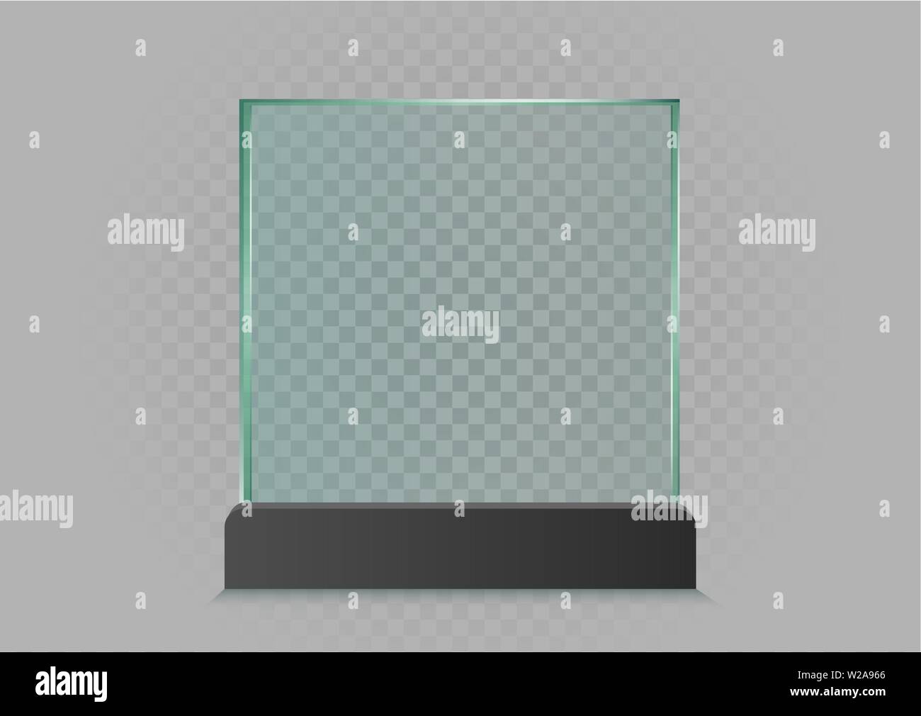 Square glass Stock Vector Images - Alamy