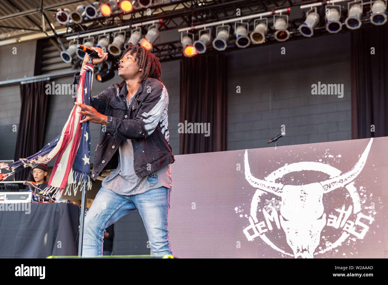 July 6, 2019 - Milwaukee, Wisconsin, U.S - Rapper DEM ATLAS (JOSHUA ...