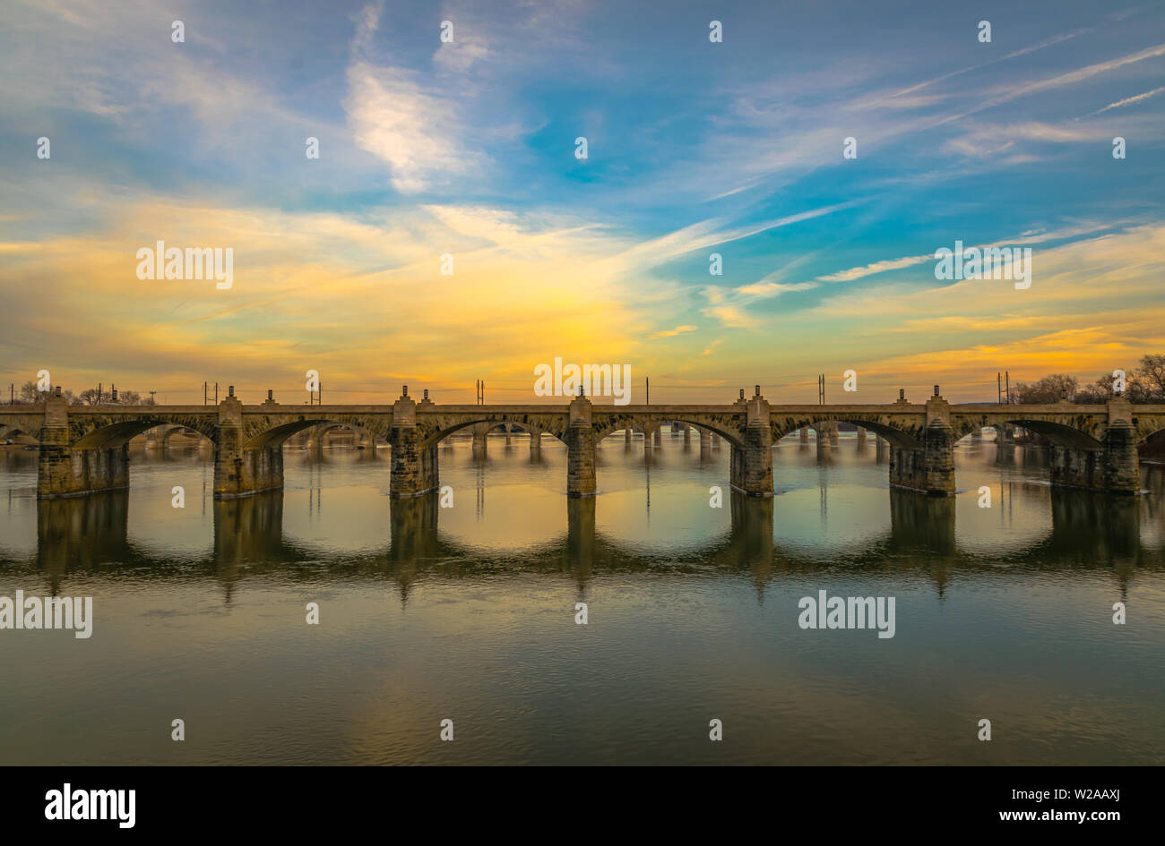 Market Street Bridge Stock Photo - Alamy