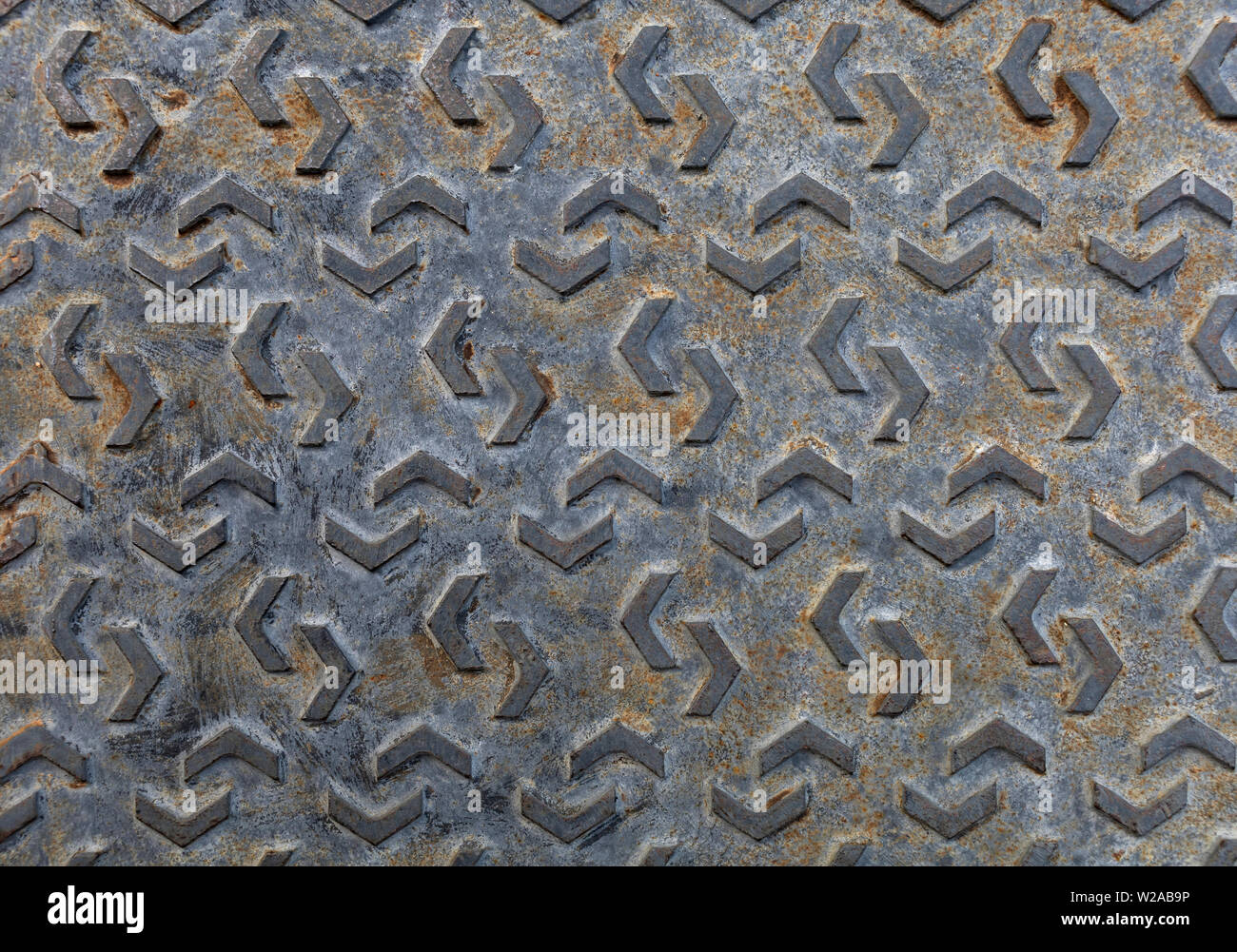 Top view of pattern on metal Stock Photo - Alamy