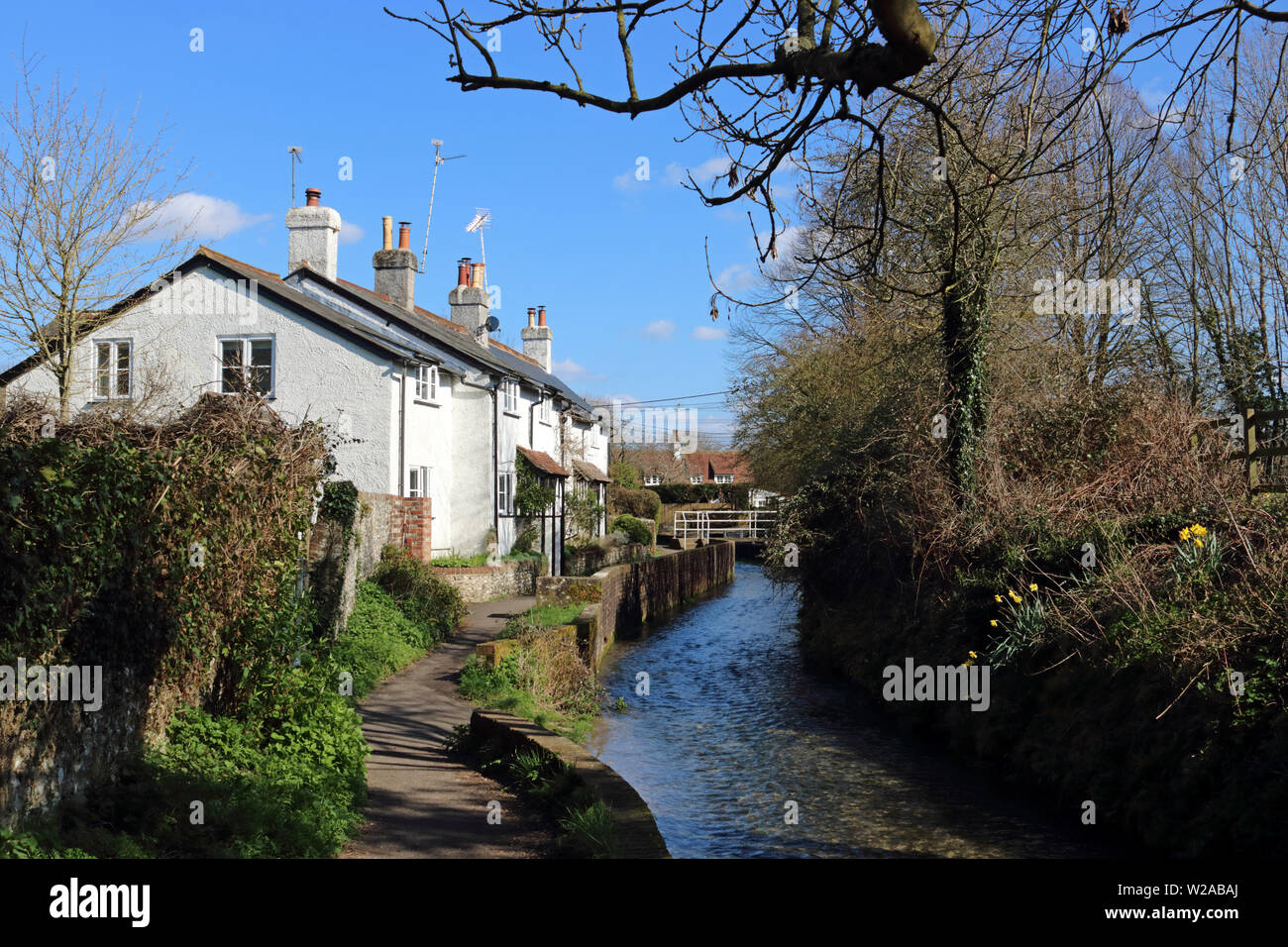 East Meon village near Petersfield in Hampshire, England UK Stock Photo ...