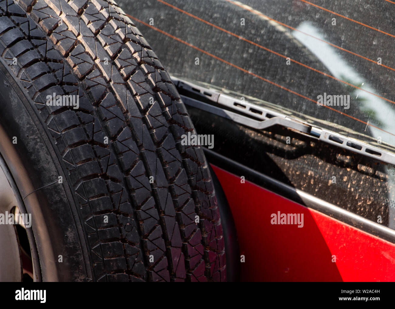 Spare wheel hi-res stock photography and images - Alamy