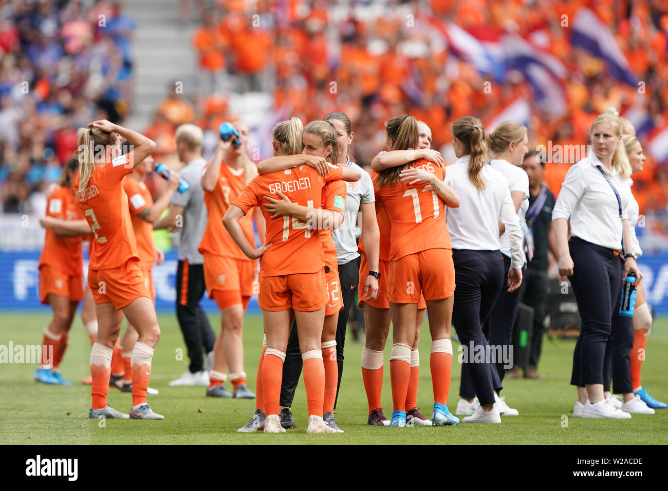 7 July 2019 Lyon France Fifa Womens World Cup France 2019 Final Usa V