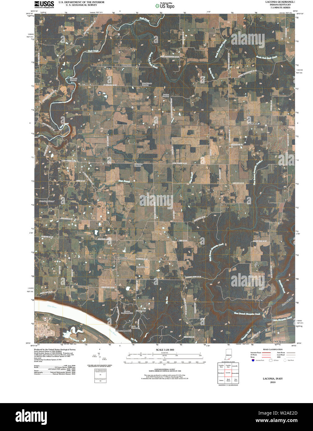 Map of laconia hi-res stock photography and images - Alamy