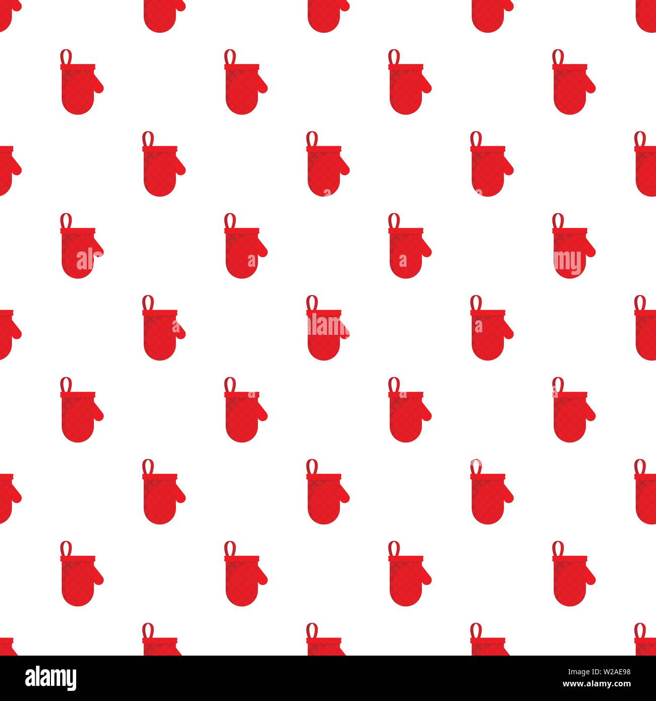 Kitchen mitten pattern seamless vector repeat for any web design Stock ...