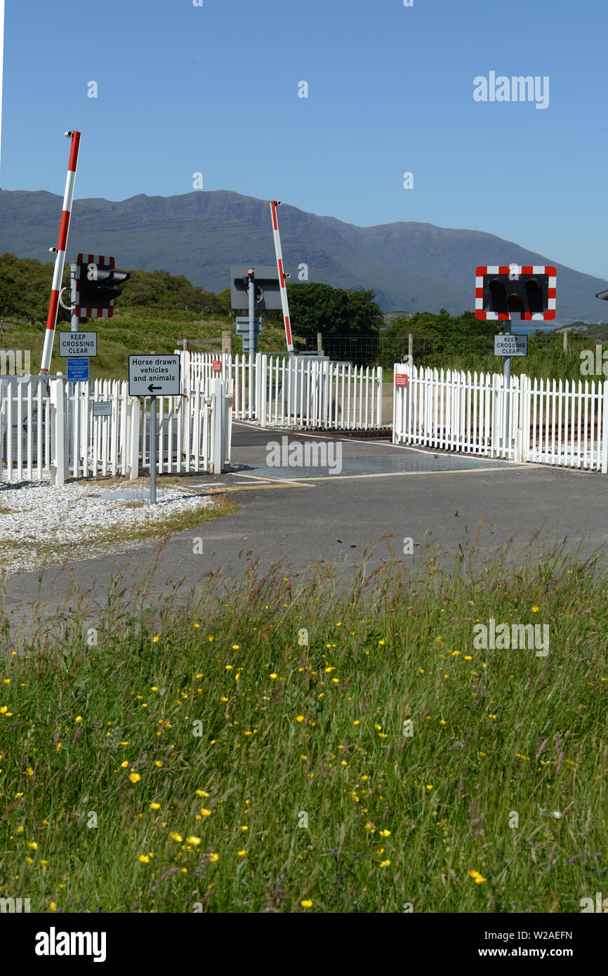 Trains railway safety signage hi-res stock photography and images - Alamy