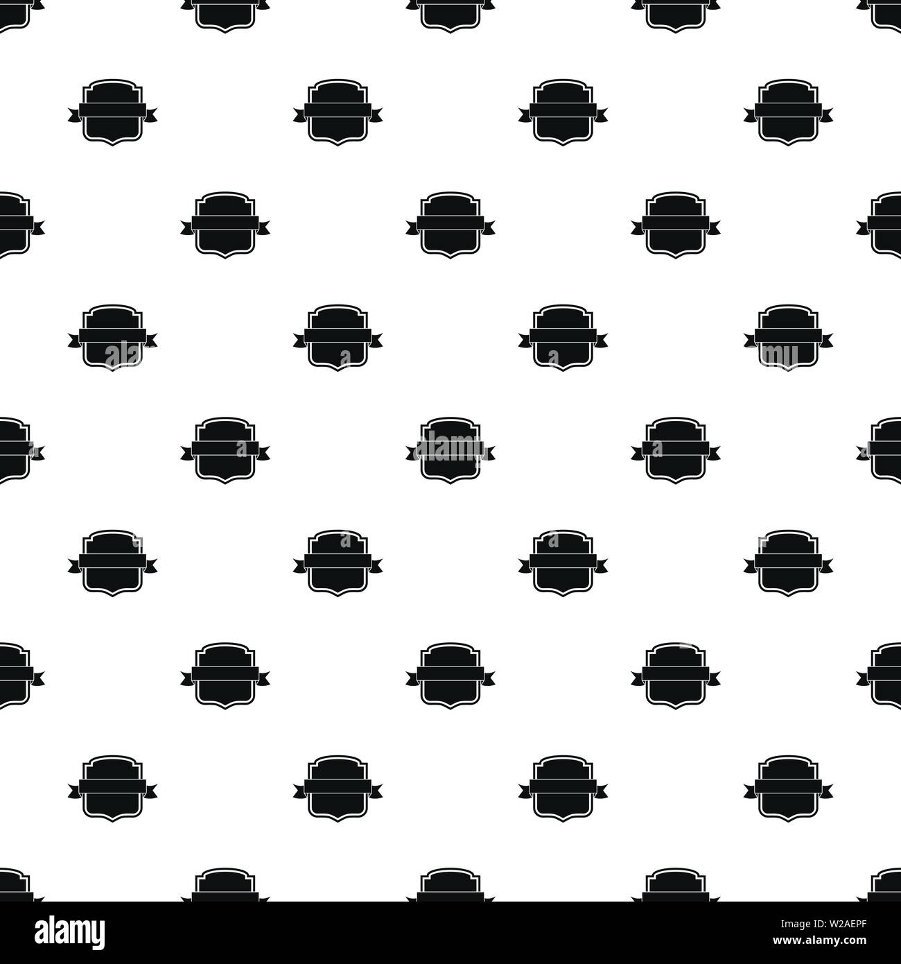 Seamless classic premium pattern Black and White Stock Photos & Images ...