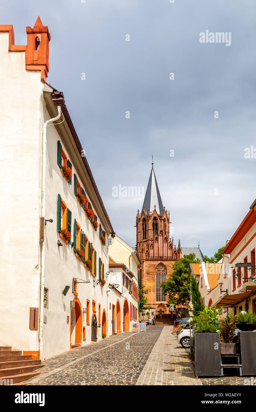 St. Catherines Church, Oppenheim, Germany Stock Photo - Alamy