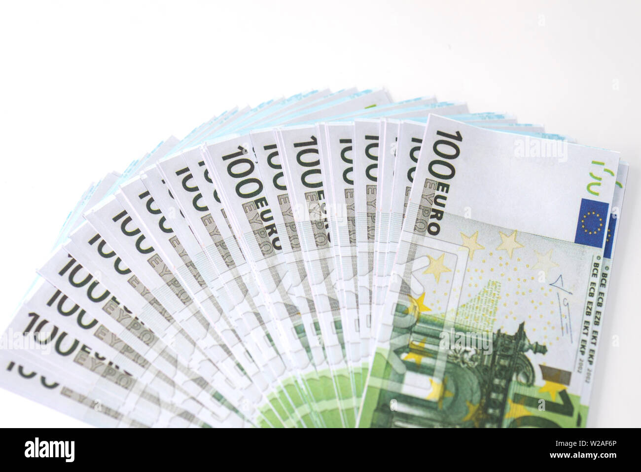 Colorful Euro banknotes Stock Photo - Alamy