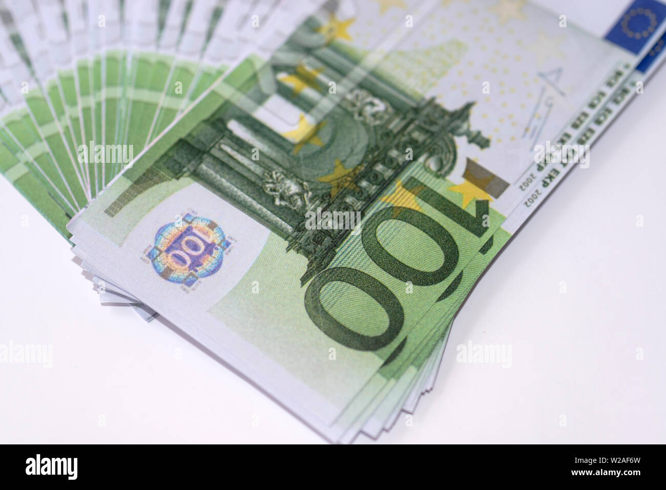 Colorful Euro banknotes Stock Photo - Alamy