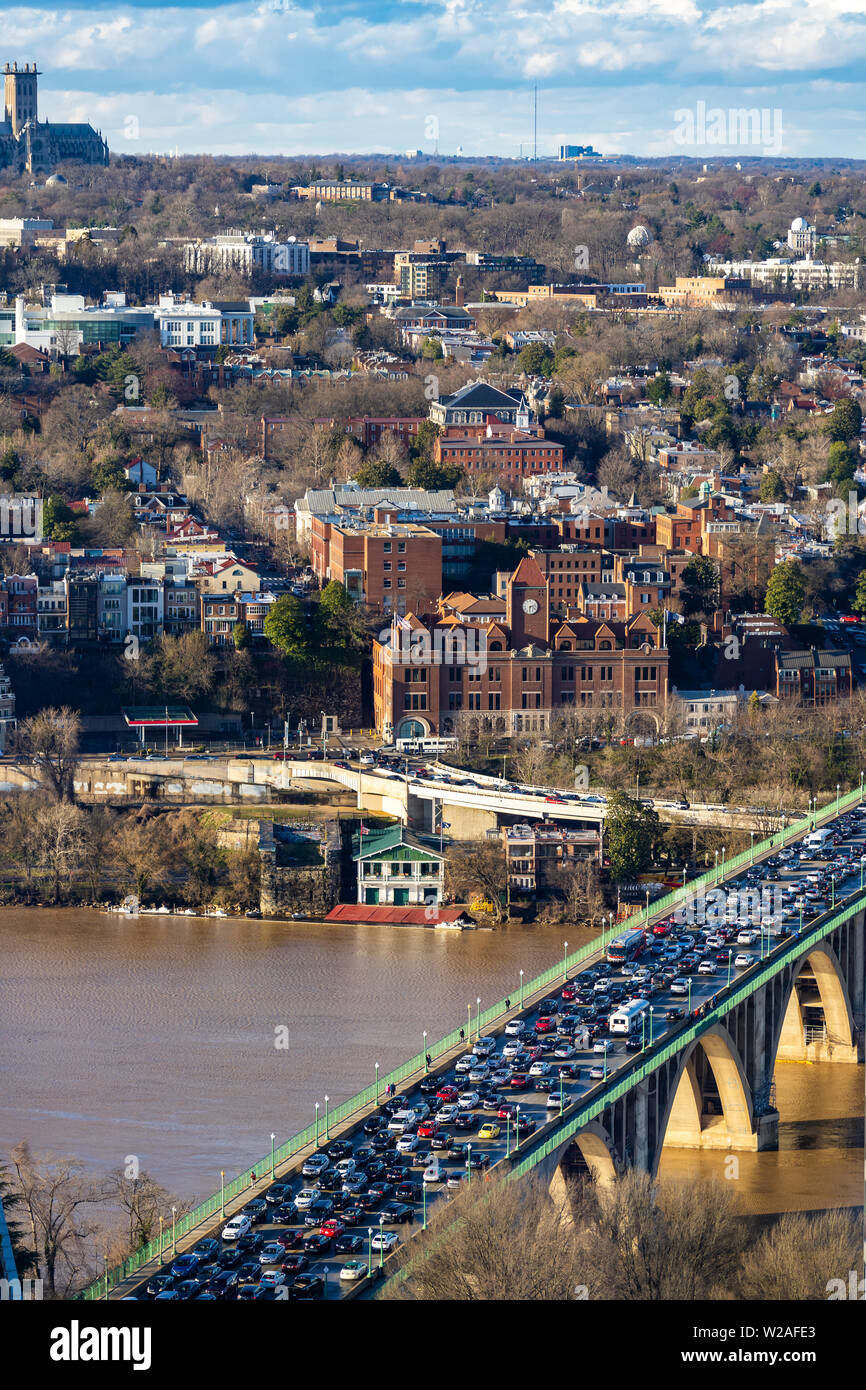 Georgetown dc skyline hi-res stock photography and images - Alamy