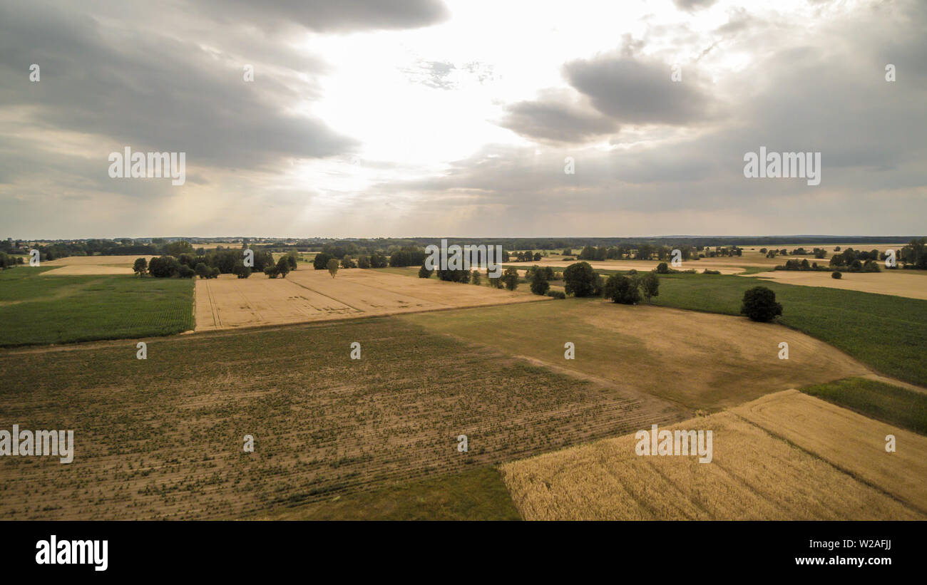 Mysterious River Grabia in spring day, Poland Stock Photo - Alamy