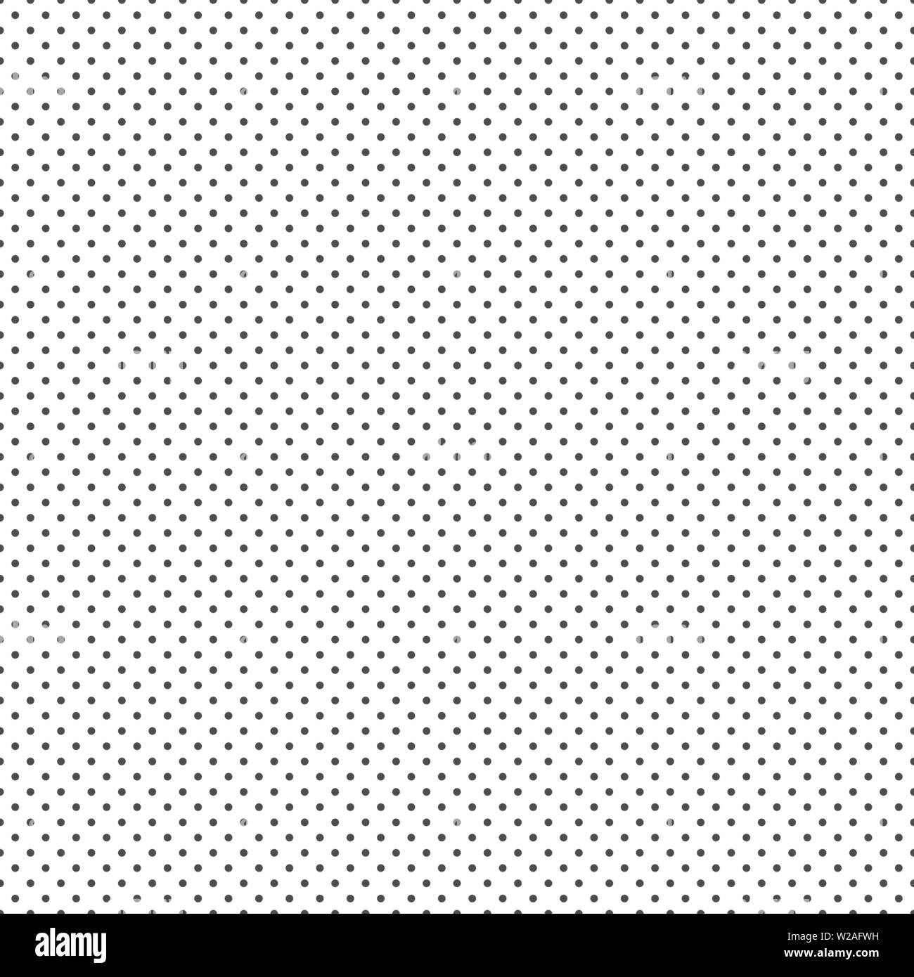 Seamless minimal round shape dot on white background pattern. Vector ...