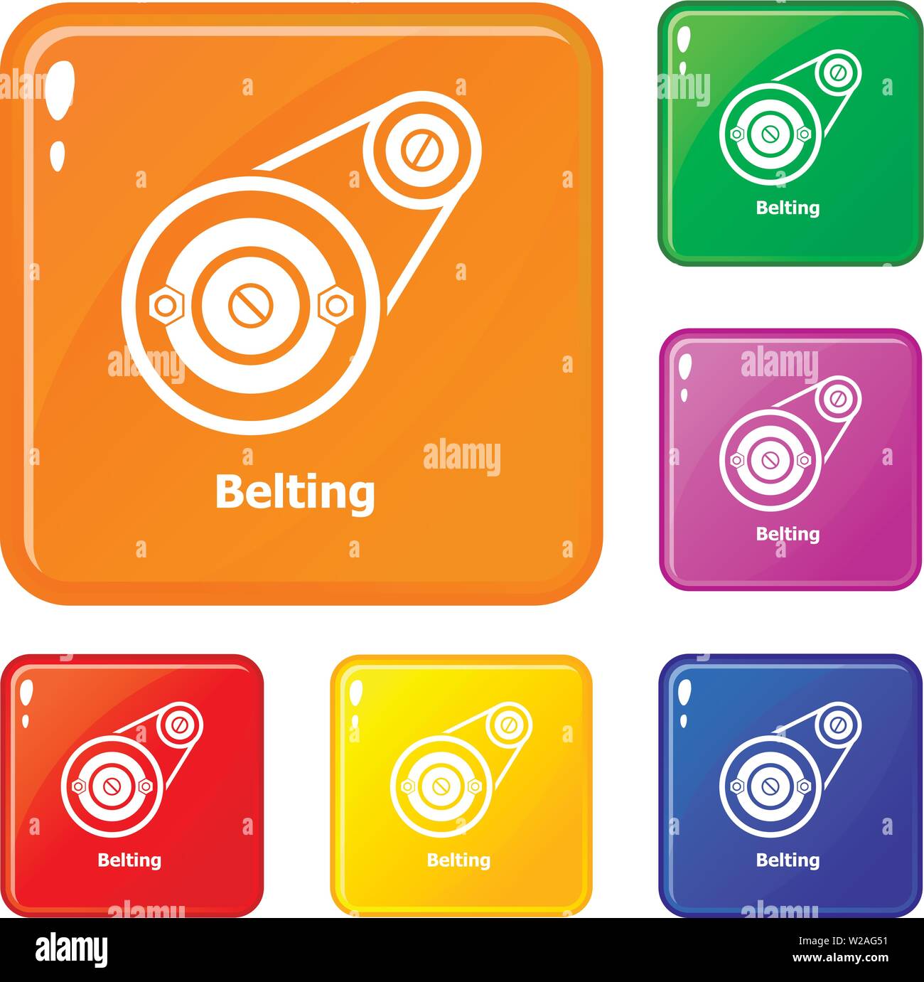 Flywheel engine generator Stock Vector Images - Alamy