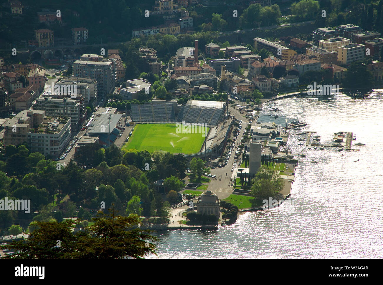 Como stadium view hi-res stock photography and images - Alamy