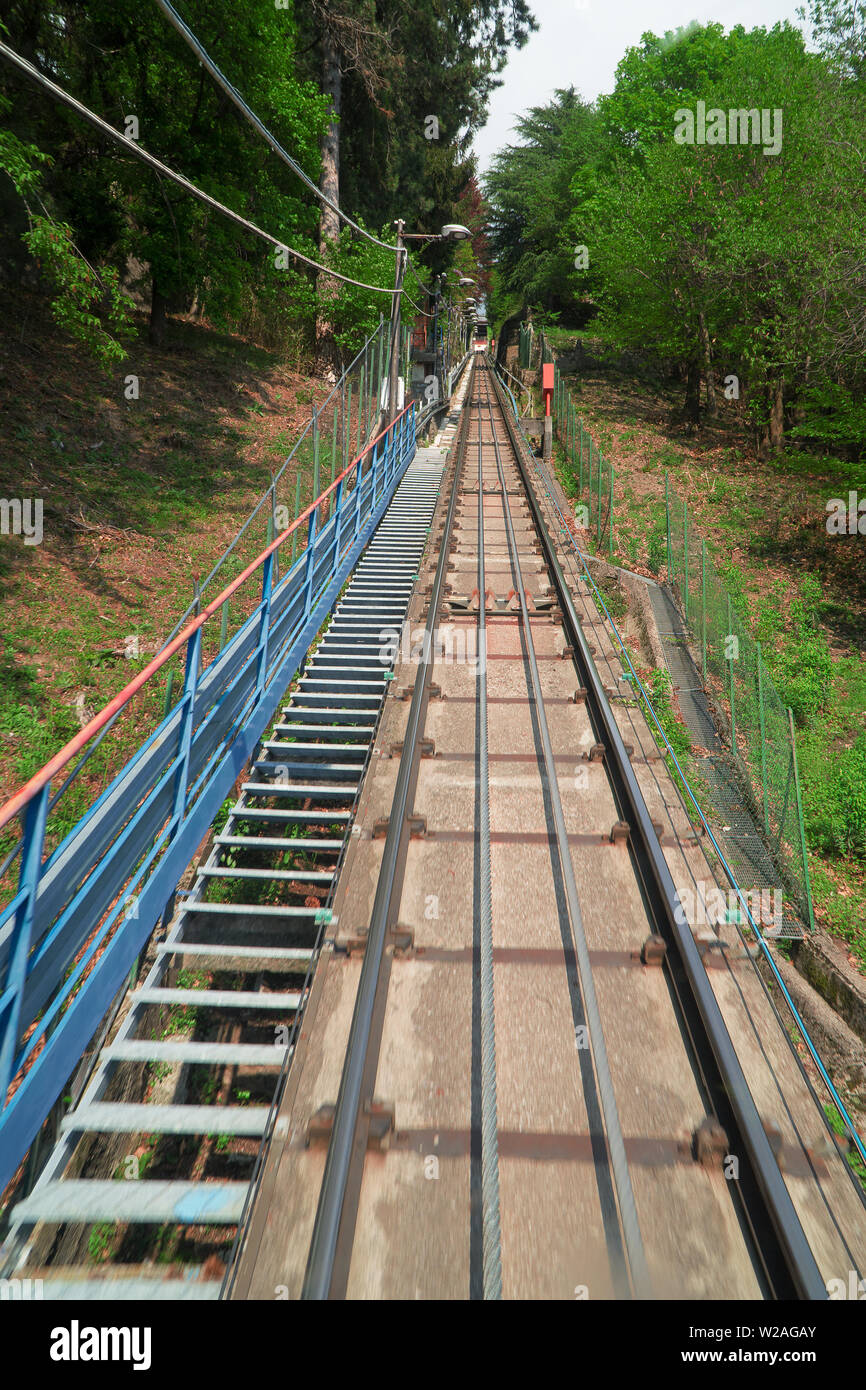 Como brunate funicular railway in hi-res stock photography and images ...