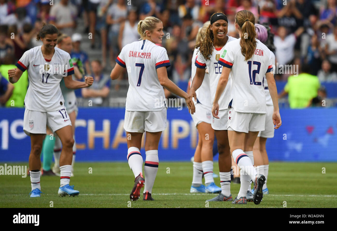 Lyon, France. 07th July, 2019. Décines-Charpieu: Football, women: WM ...