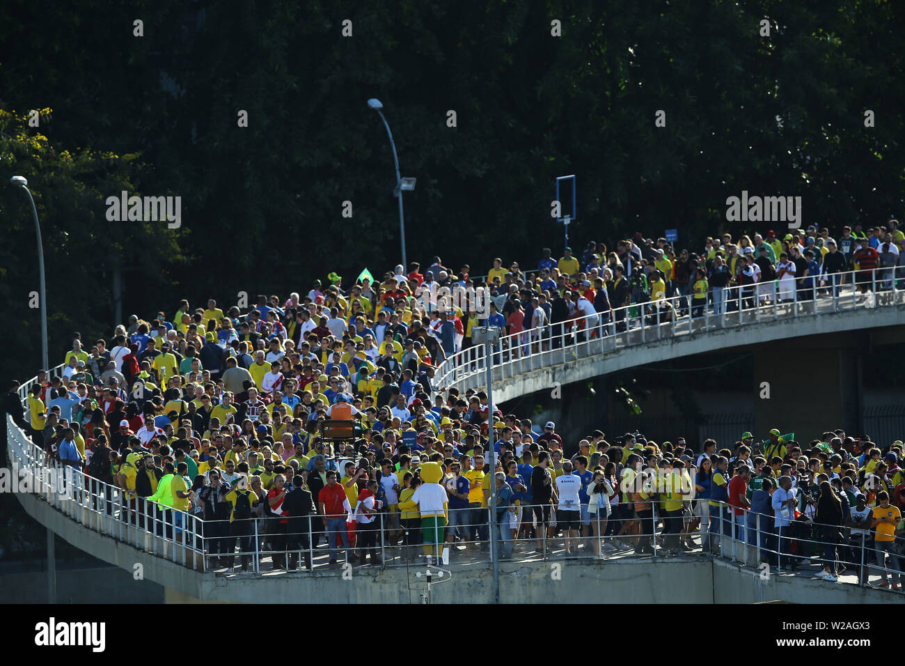 Rio de Janeiro, Brazil. 07th July, 2019. Copa America football final ...
