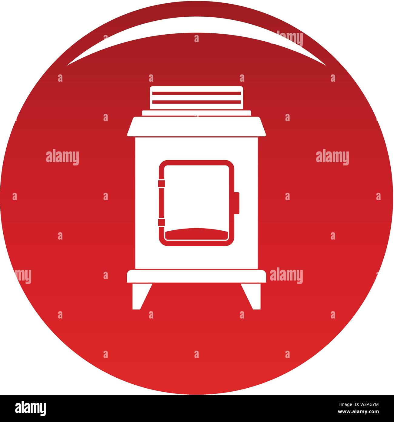 Old oven icon. Simple illustration of old oven vector icon for any ...