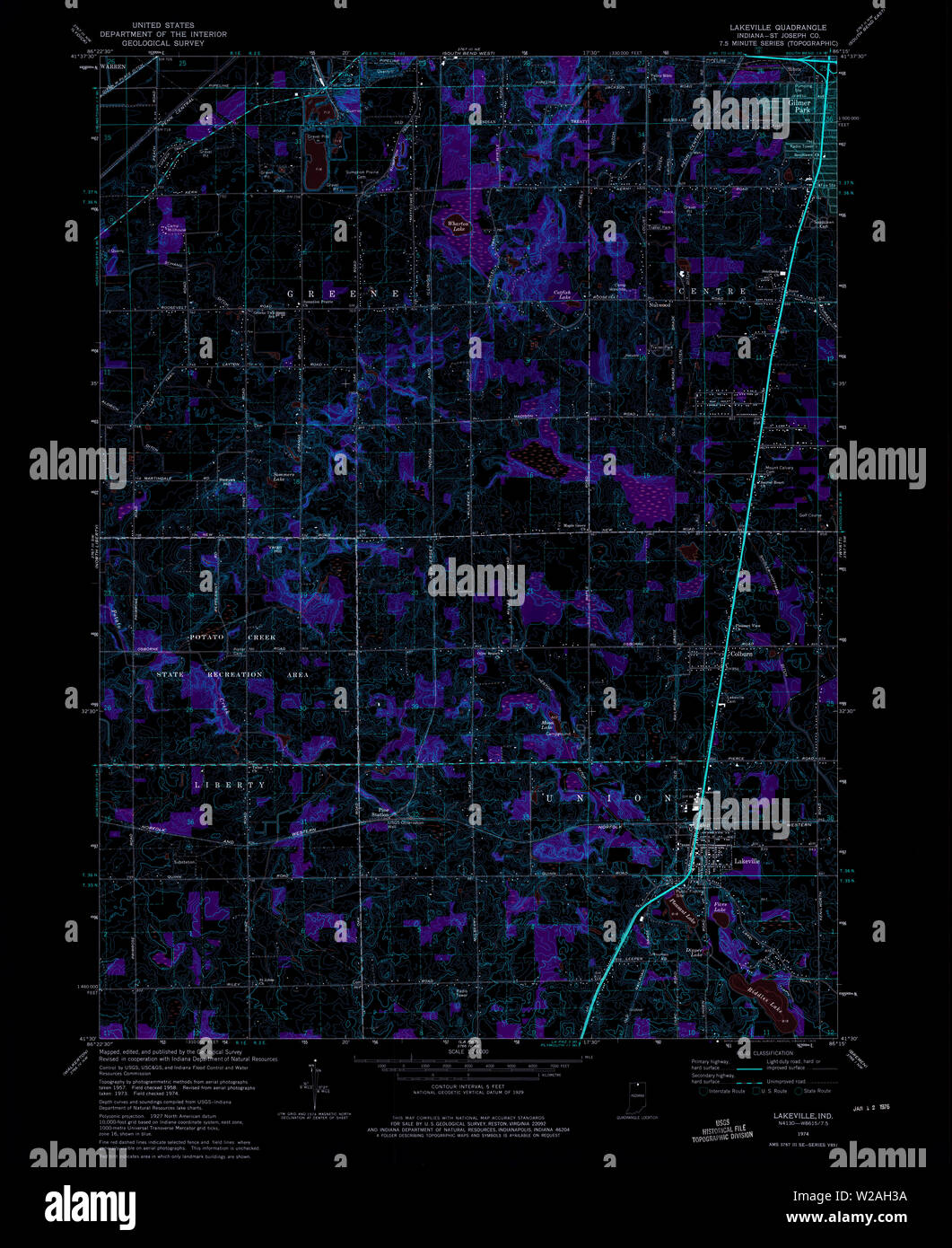 Lakeville map hi-res stock photography and images - Alamy