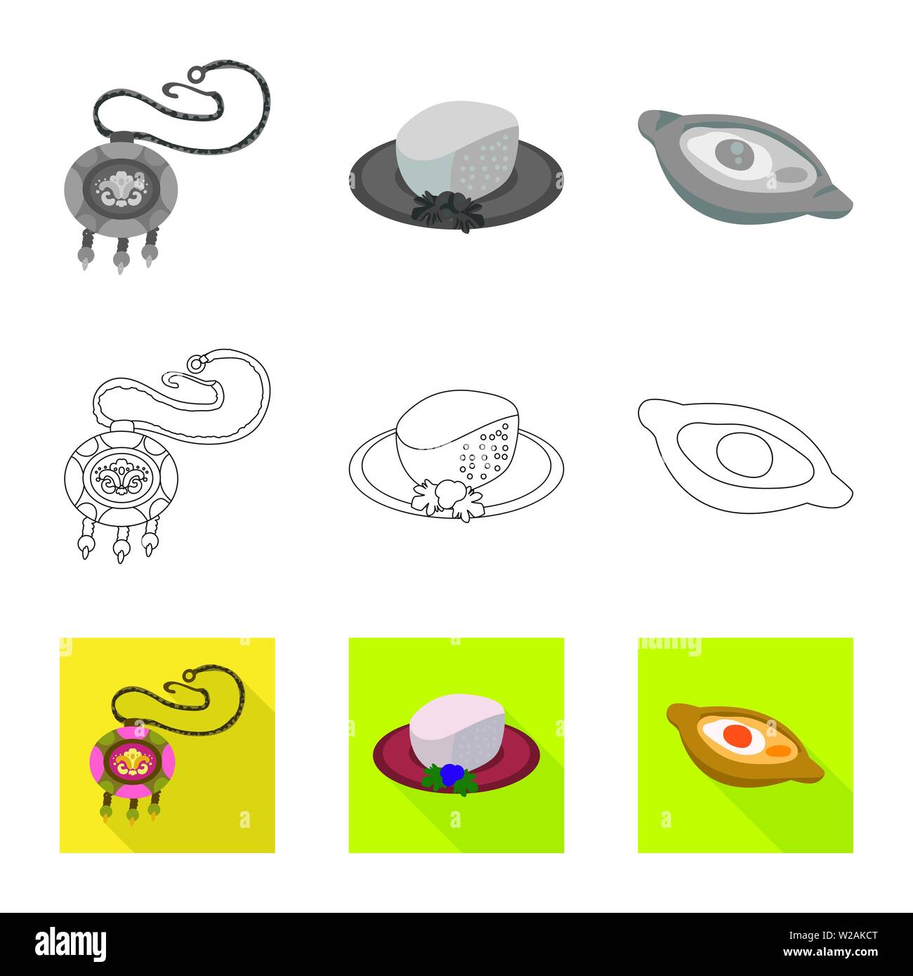 Vector design of culture and sightseeing logo. Collection of culture ...