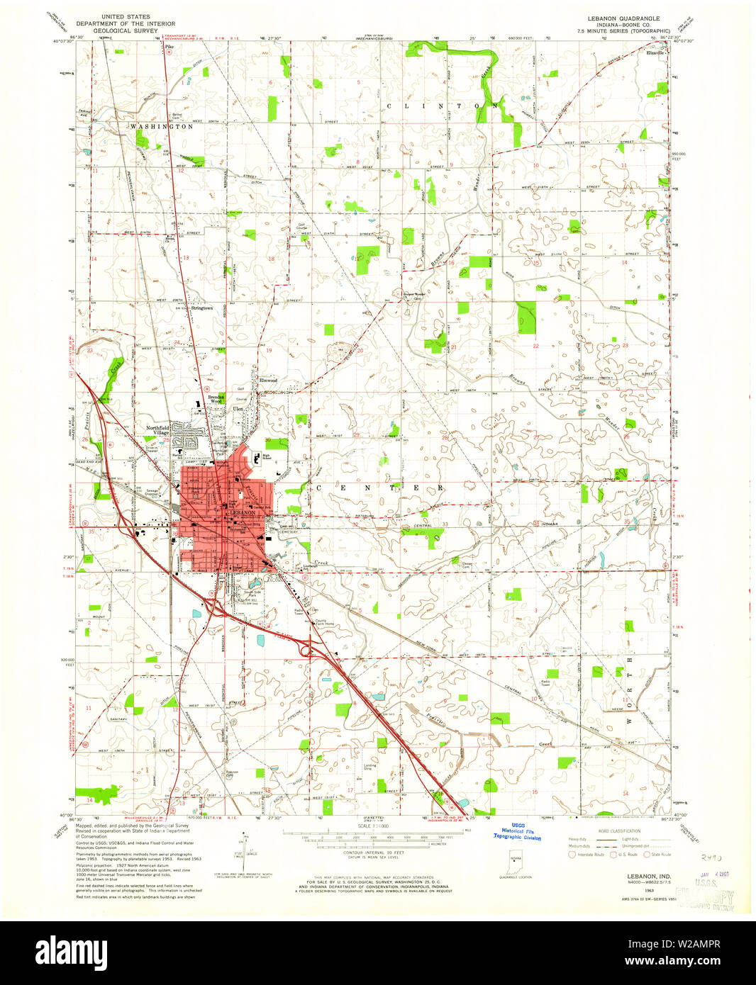 Topographic map of lebanon Cut Out Stock Images & Pictures - Alamy