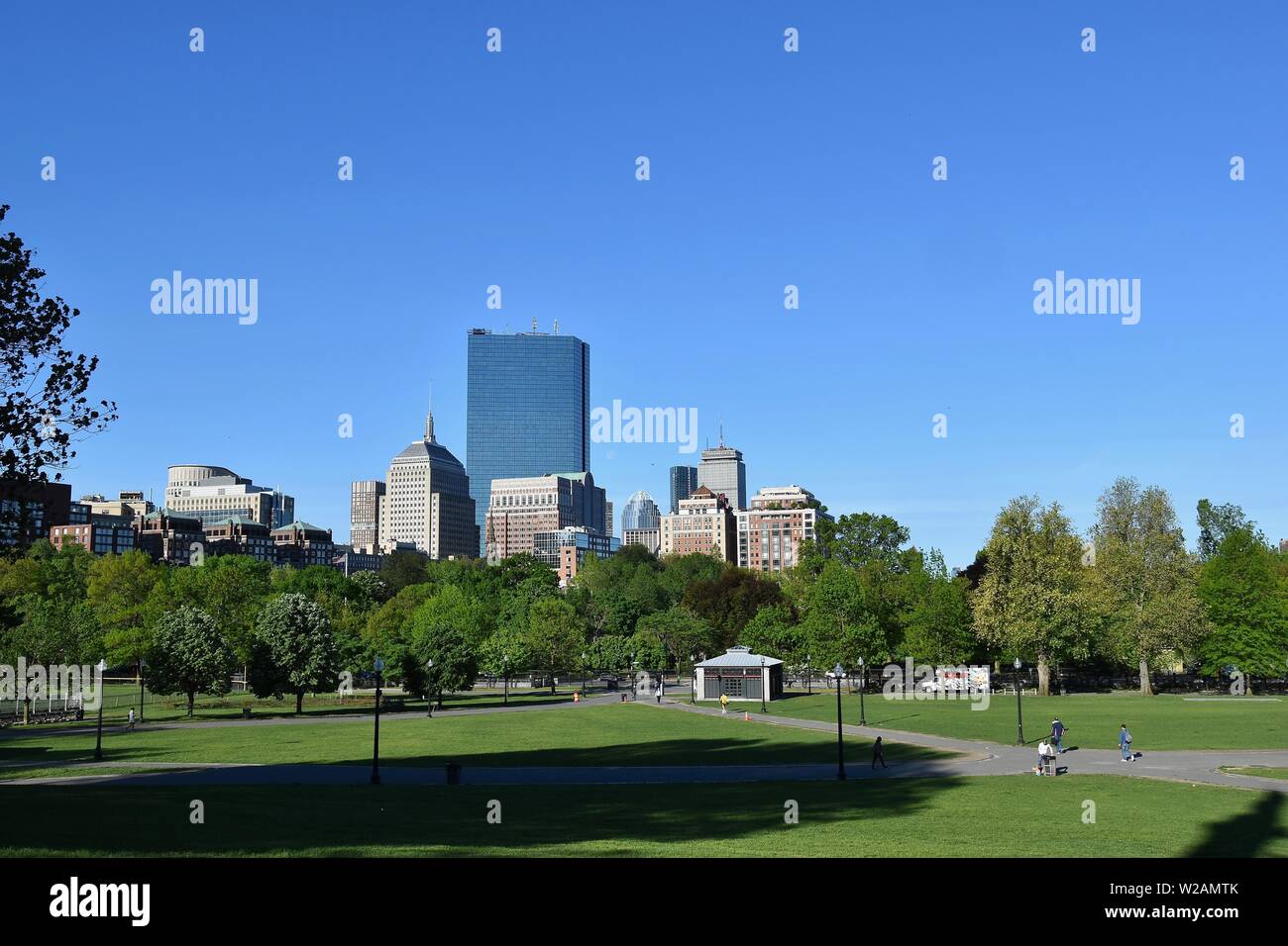 Views around the Boston Common and Boston Public Garden Stock Photo - Alamy