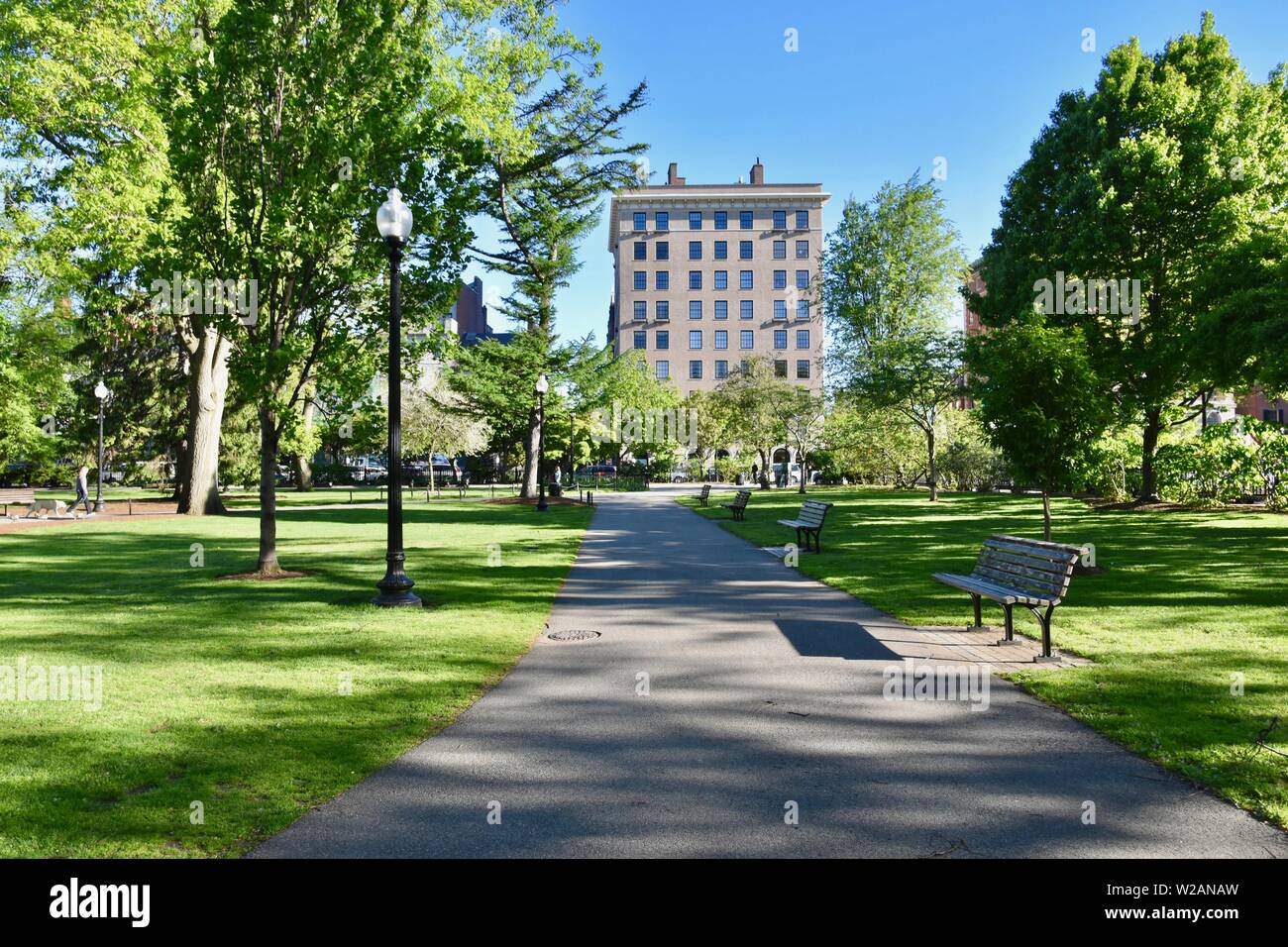 Views around the Boston Common and Boston Public Garden Stock Photo - Alamy