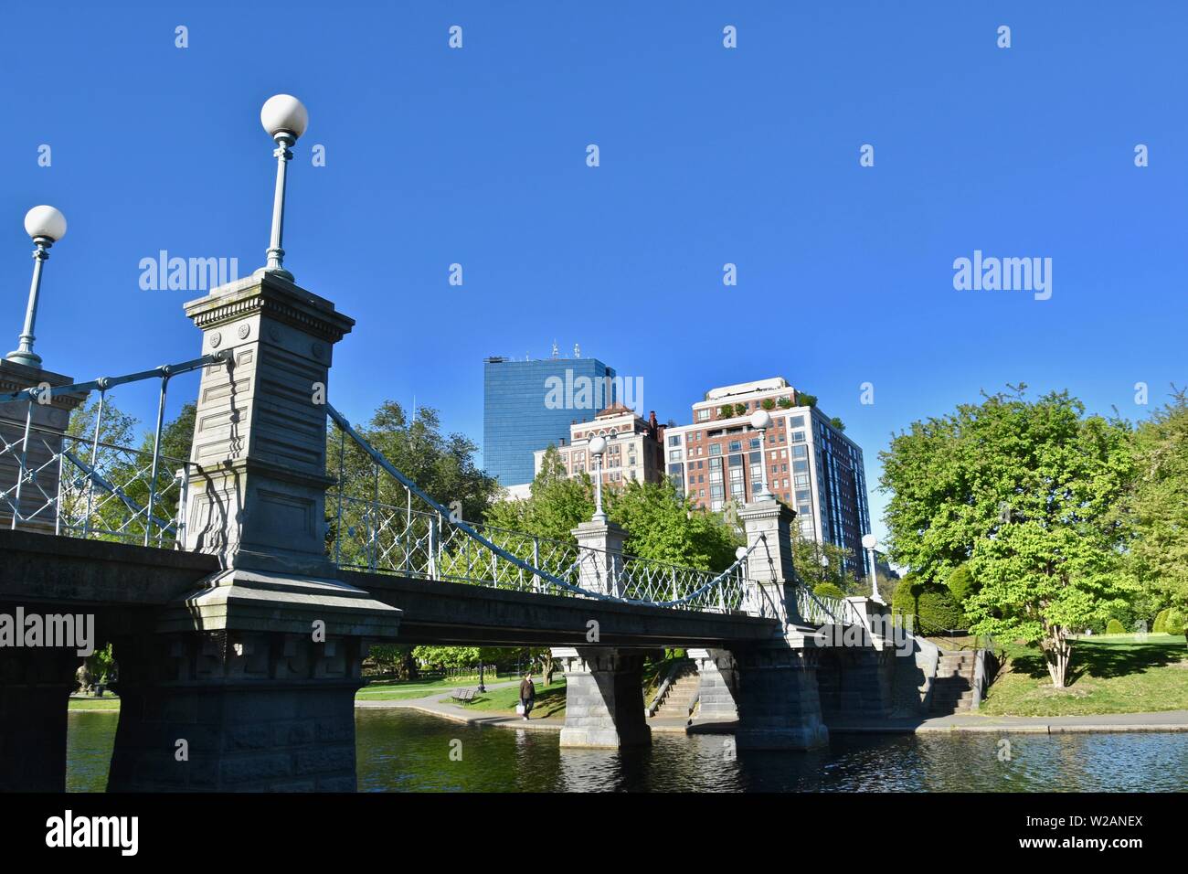 Views around the Boston Common and Boston Public Garden Stock Photo - Alamy