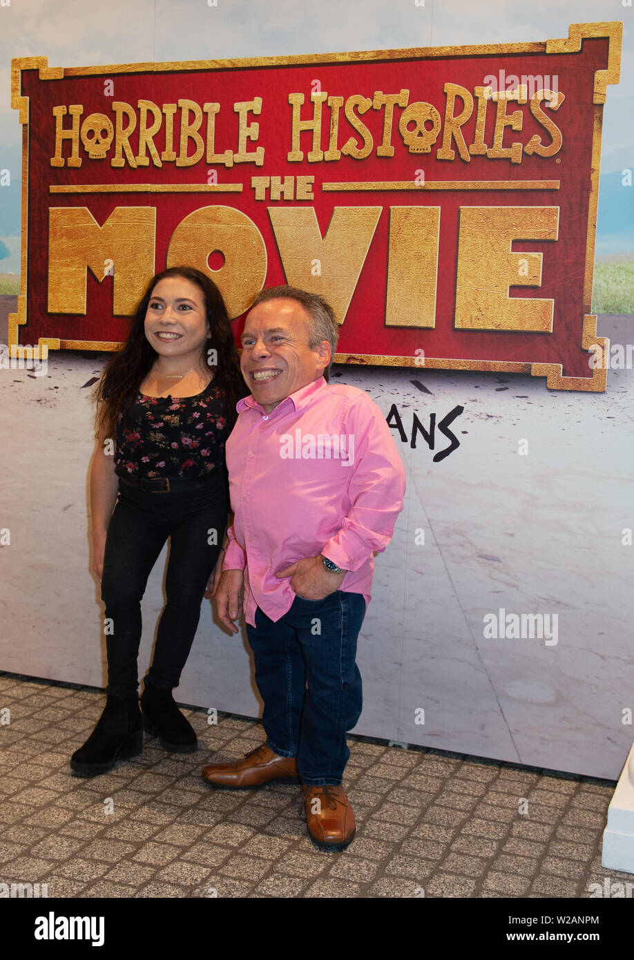 London, United Kingdom. 7 July 2019. Warwick Davis attends 'Horrible ...