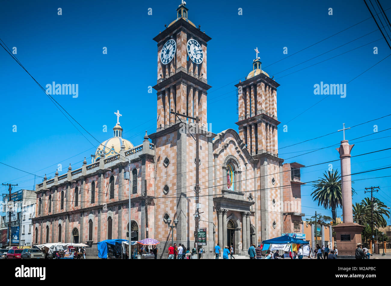 Tijuana, Mexico - AUGUST 2, 2012 - Metropolitan Cathedral of Our Lady ...