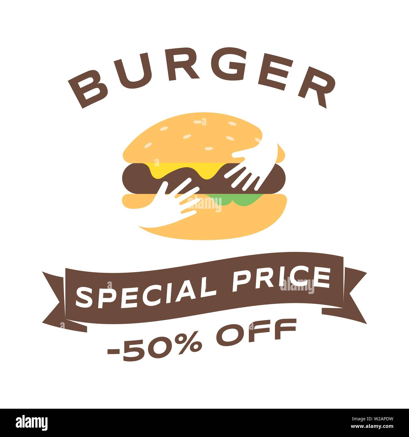 Burger sale social media banner layout. Fast food promotion, takeaway ...