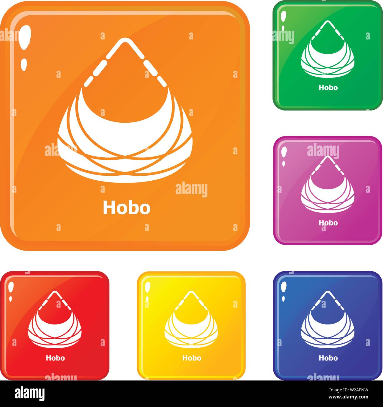 Black leather hobo bag hi-res stock photography and images - Alamy