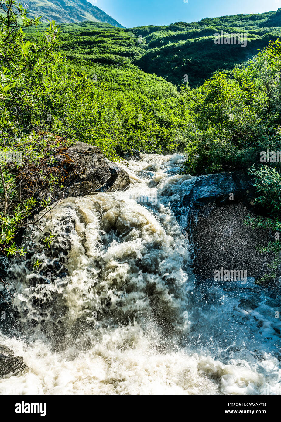 Glacier waterfall hi-res stock photography and images - Alamy