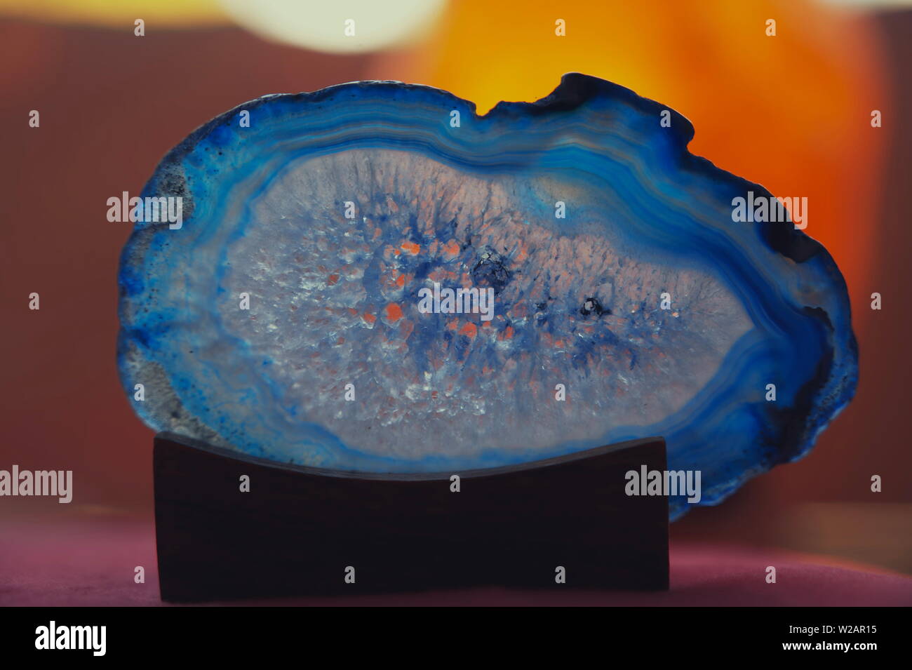 Agate cross section agate stone hi-res stock photography and images - Alamy