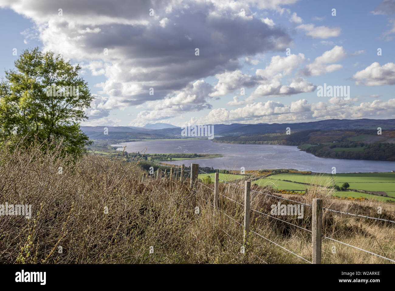 Scottish highlands landscape view from hi-res stock photography and ...