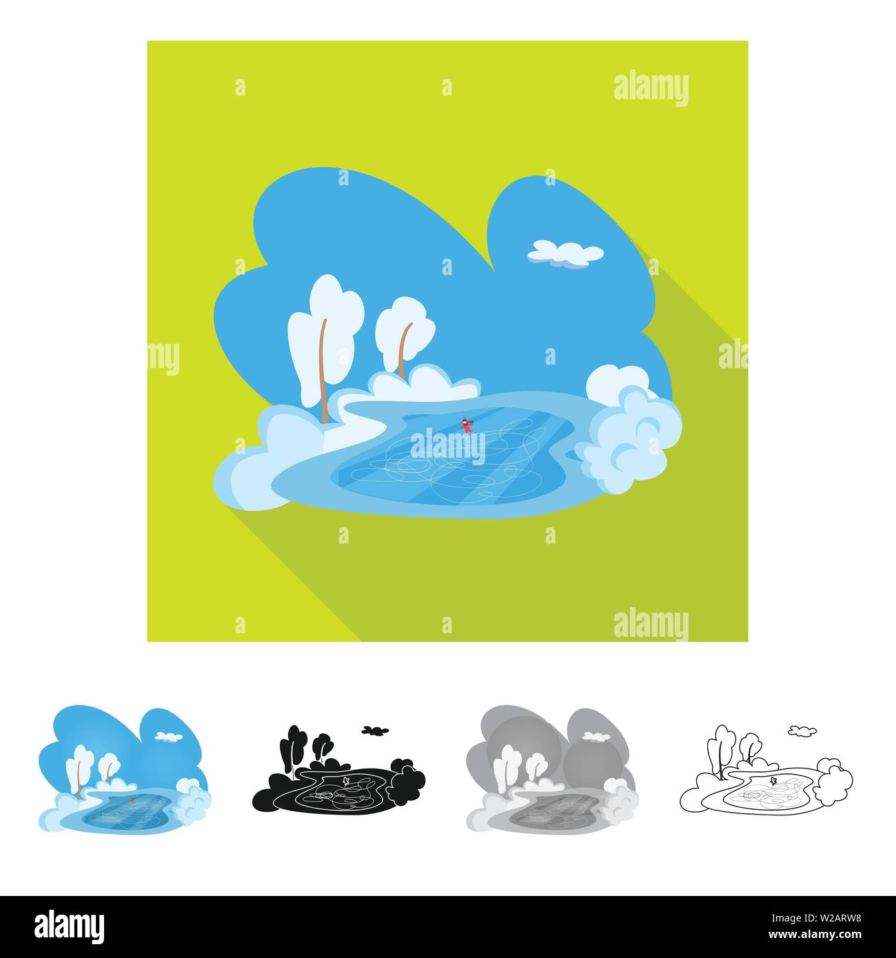 Stock pond Cut Out Stock Images & Pictures - Alamy