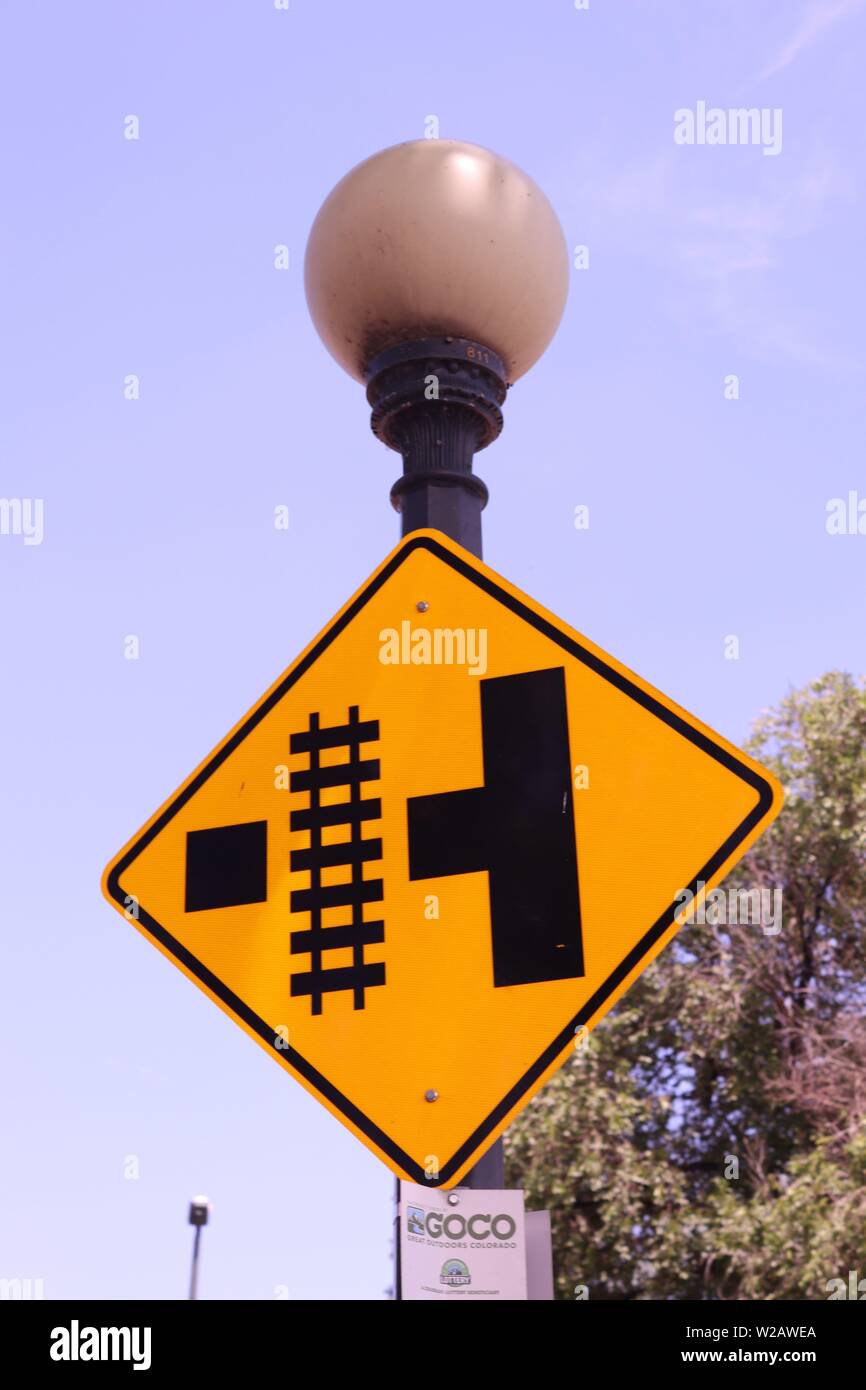 Rr Sign And Tracks High Resolution Stock Photography and Images - Alamy