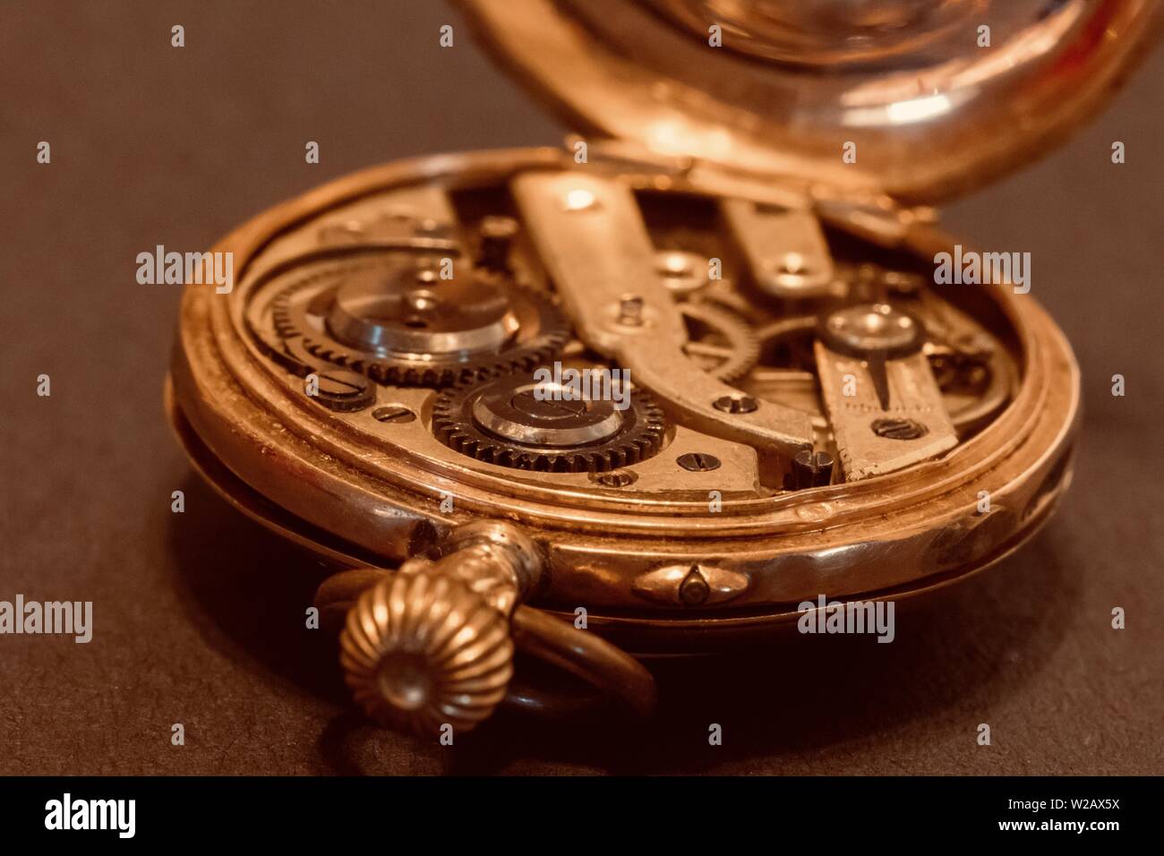 old pocket watch close up Stock Photo - Alamy