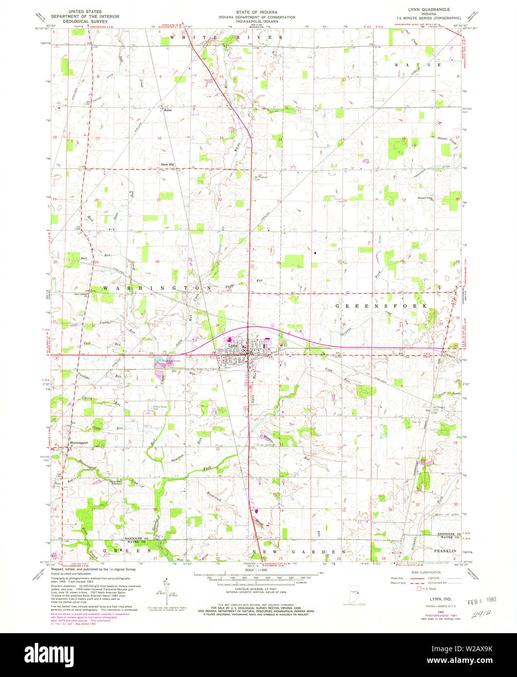 Map of lynn Cut Out Stock Images & Pictures - Alamy